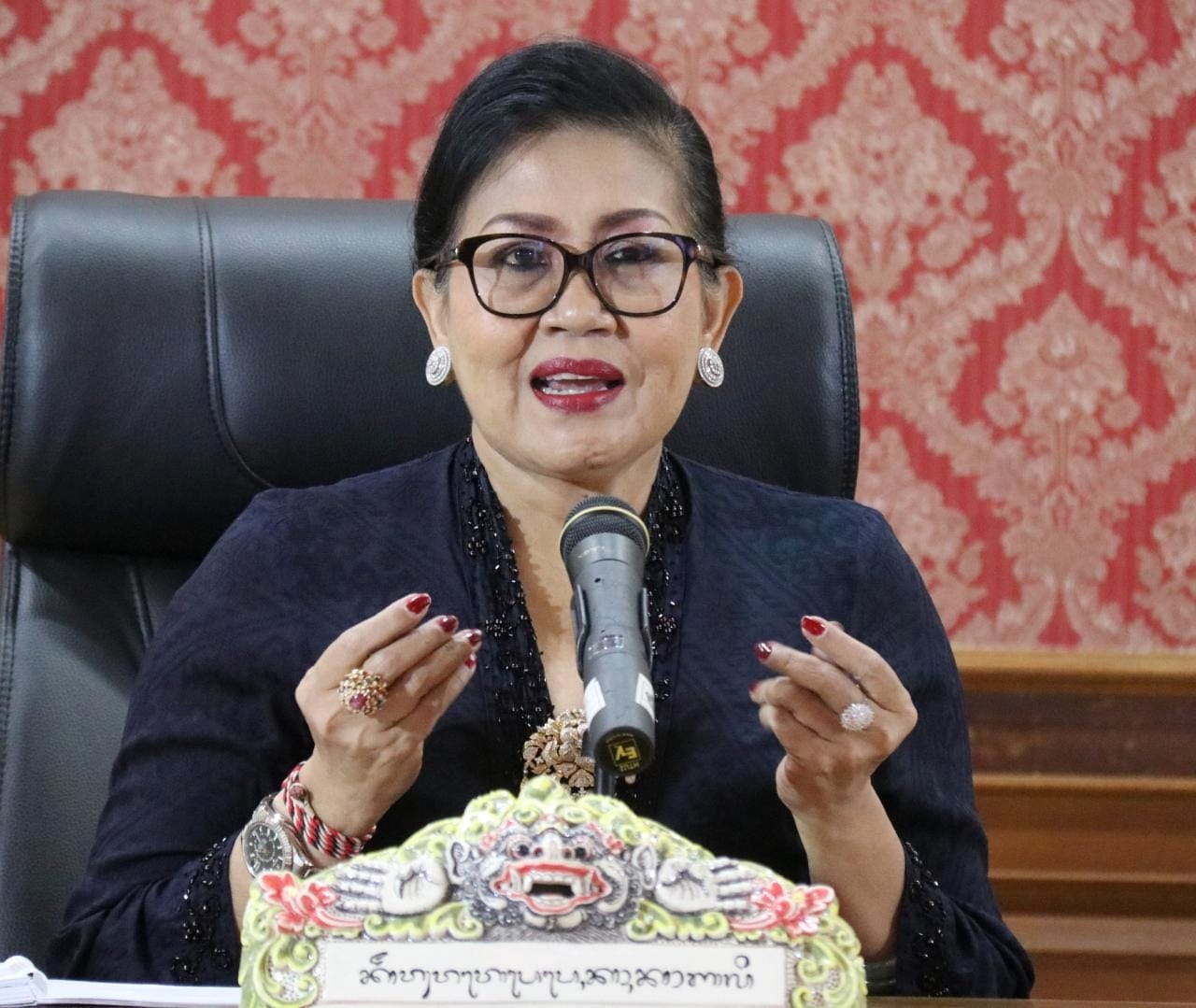 Krama Istri di Tengah Pandemi, Putri Koster: Kita Tebarkan Semangat Berpeluh Jangan Mengeluh ...