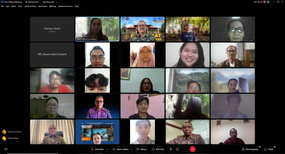 Biro Kemahasiswaan Unud Gelar Penutupan Wira Usaha Merdeka (WMK) - Bali ...