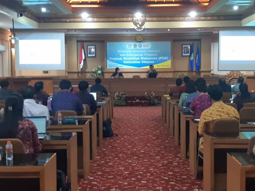 Unud Gelar Workshop Ide Kreatif PKM dan Proposal Berkualitas - Bali ...