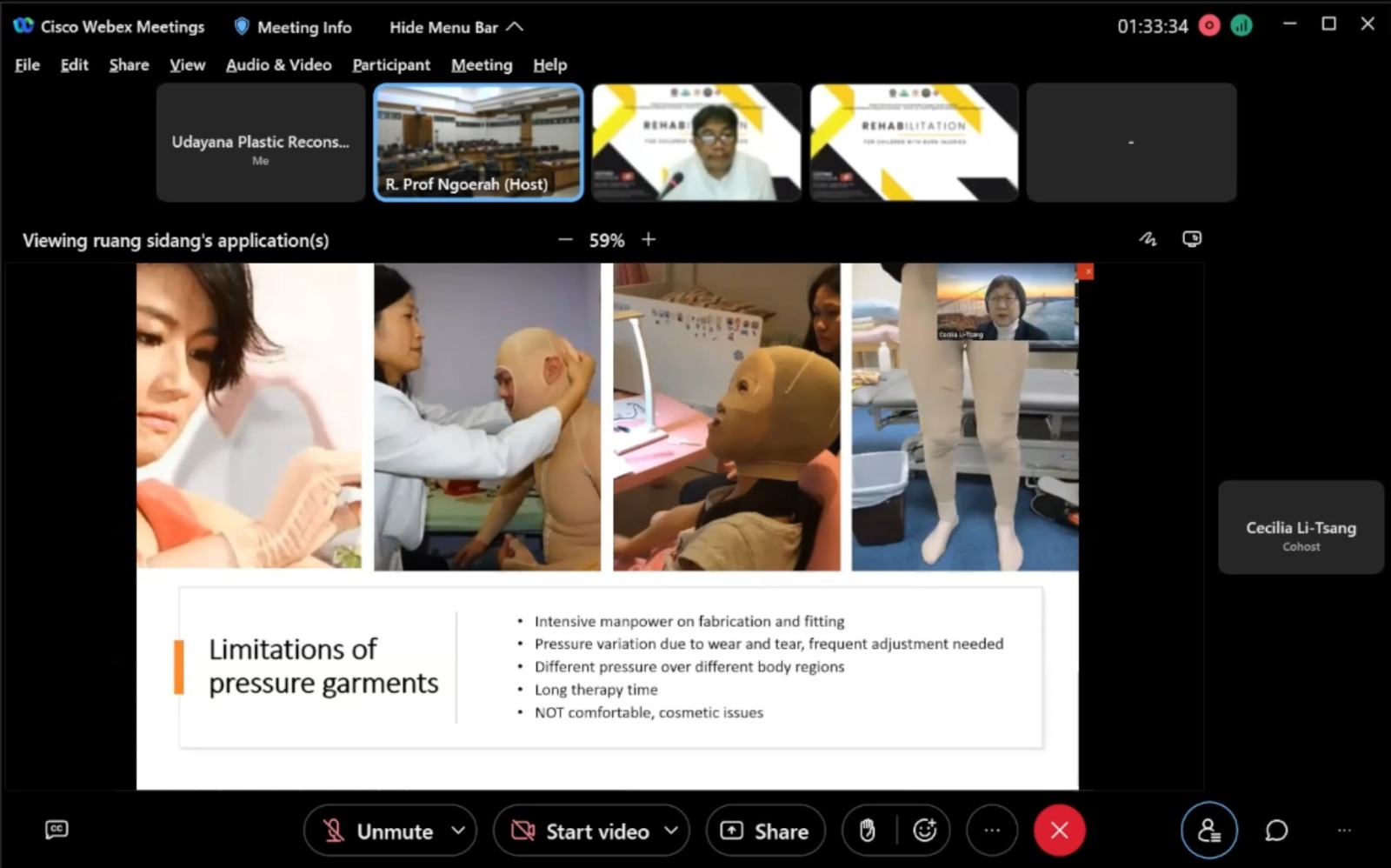 Prof. Cecilia Li-Tsang Wai Ping Kupas Rekonstruksi Luka Bakar di Unud - Bali Politika