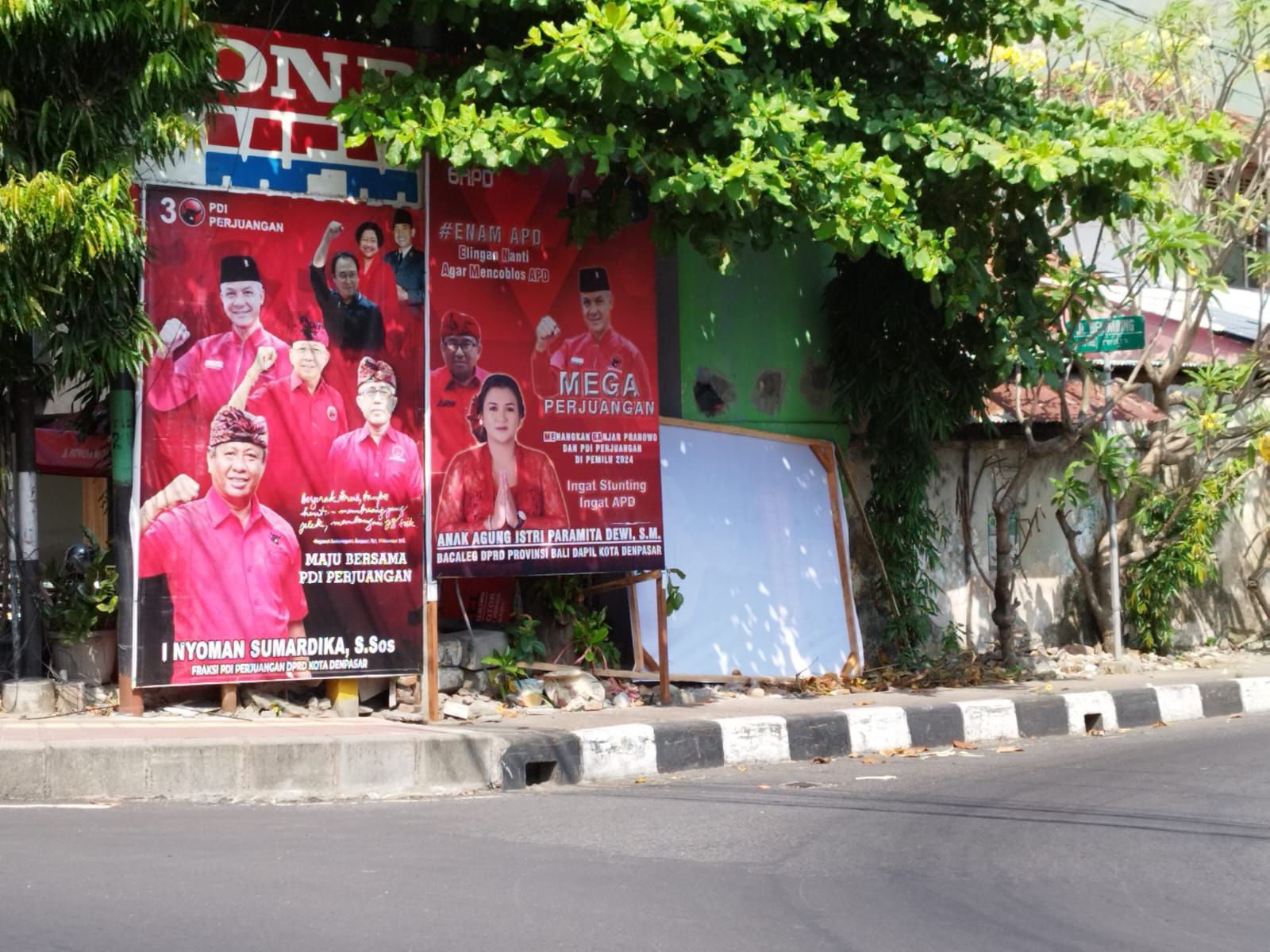 Baliho Dirobohkan, Ketua PSI Bali: Sejak Kapan Desa Adat Urus Baliho ...