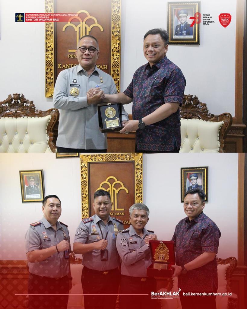 Bagi Pengalaman Tentang Zona Integritas, Kanwil Kemenkumham Bali Terima Kunjungan Studi Tiru ...