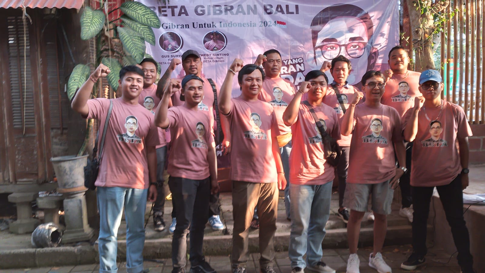 Beta Gibran Bali Dideklarasikan, Milenial Kunci Pemilu 2024 - Bali Politika