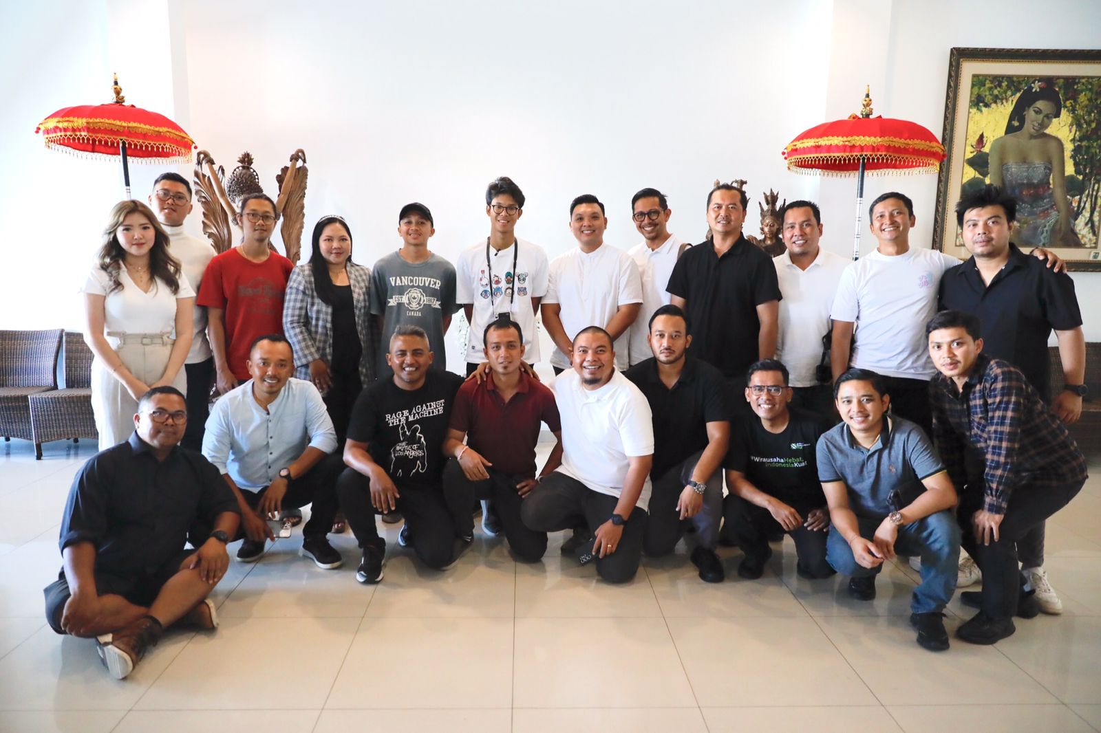 Alam Ganjar Diskusi Bersama Pengusaha Lokal Bali - Bali Politika