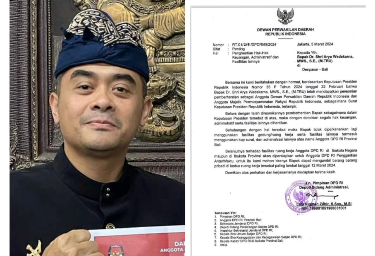 12 Maret 2024, AWK Harus Angkat Kaki dari Gedung DPD RI - Bali Politika