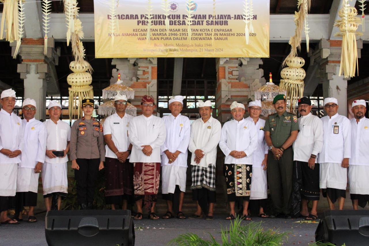 Ida Bagus Sudiraharja Bendesa Adat Sanur 2024-2029 - Bali Politika