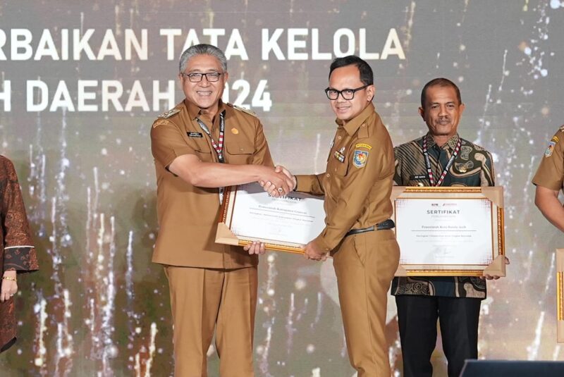 Pemkab Gianyar Terbaik I Nasional Kategori Capaian Skor MCP - Bali Politika