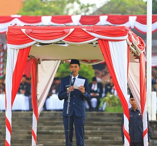 Pimpin Upacara Harkitnas ke-117, Wabup Tjok Surya: Wujudkan Klungkung Mahottama - Bali Politika